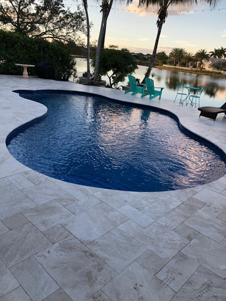 Travertine and Marble Hardscapes | Marble Tile Pavers | Miami FL