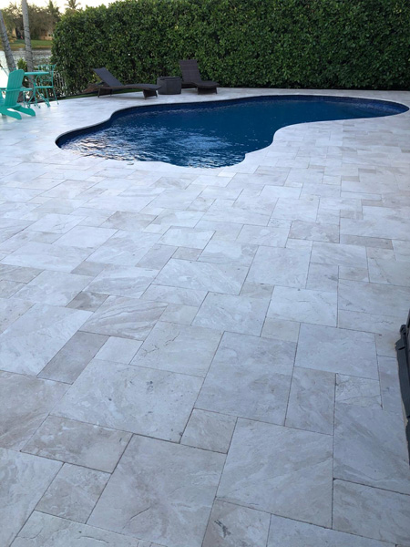 Travertine and Marble Hardscapes | Marble Tile Pavers | Miami FL
